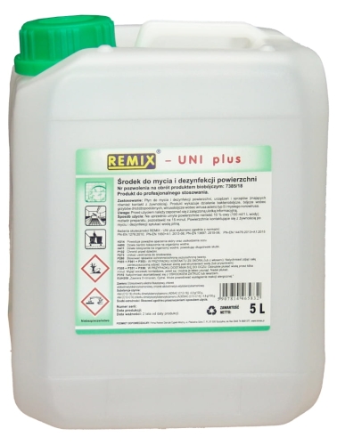 Preparat do mycia i dezynfekcji urządzeń i powierzchni kontaktujących ...