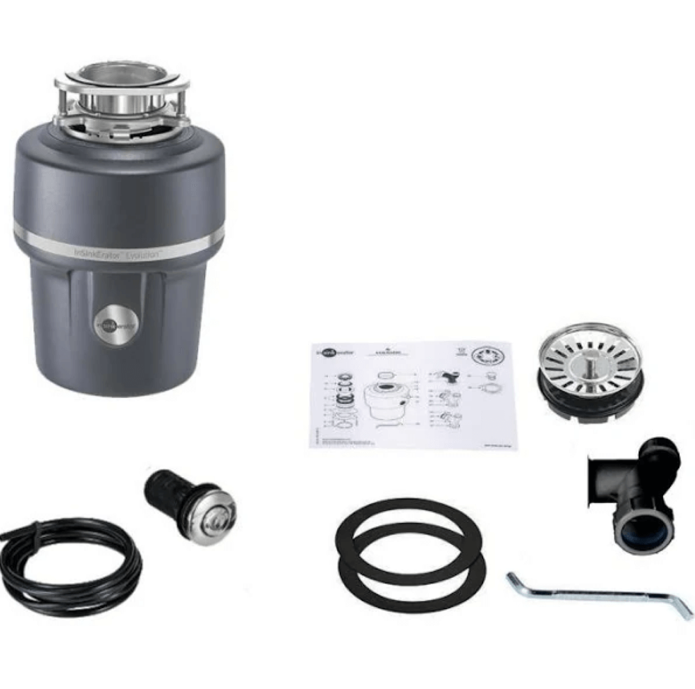 Młynek-rozdrabniacz z włącznikiem pneumatycznym InSinkErator Model EVO ...