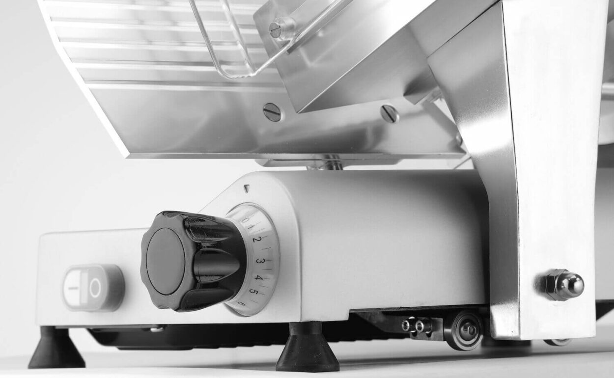 Krajalnica do wędlin/serów/ elektryczna/ nóż Ø 300/ 0,25 kW HENDI ...