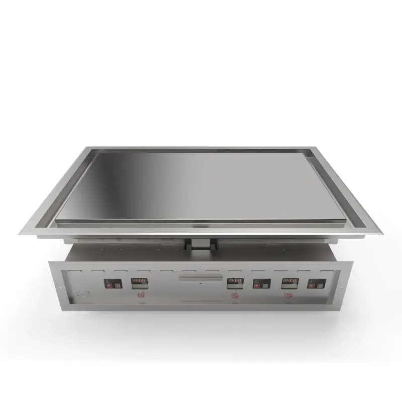 Płyta solid Top/ elektryczna/ plancha/ drop in/ 1100x700 h Mirror ERU ...