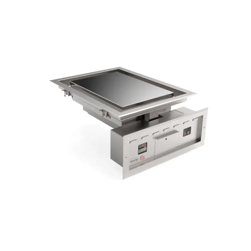 Płyta solid Top/ elektryczna/ plancha/ drop in/ 450x600 h Mirror ERU ...