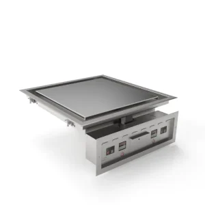 Płyta solid Top/ elektryczna/ plancha/ drop in/ 700x700 h Mirror ERU ...