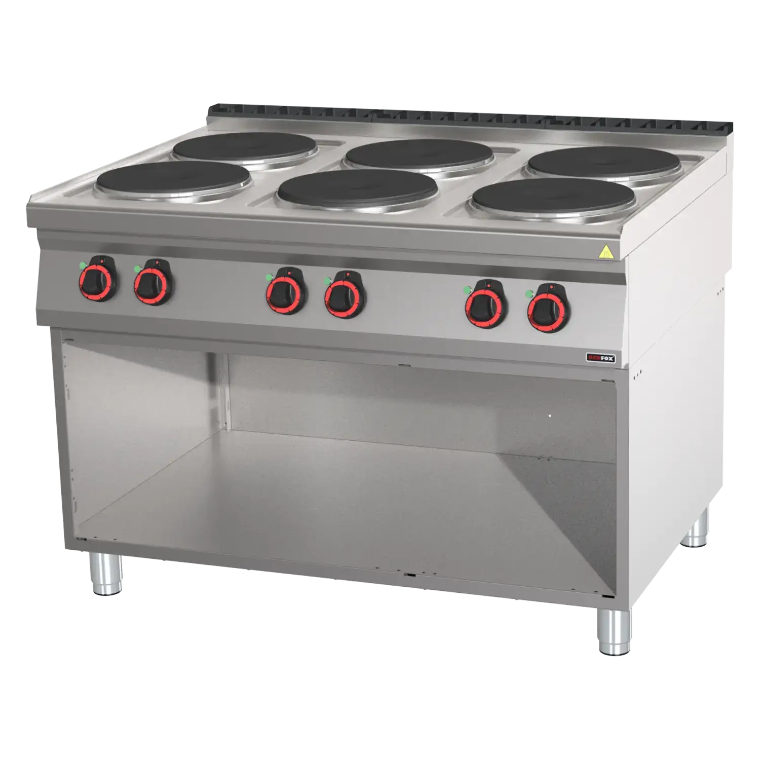 Kuchnia elektryczna/ 6-palnikowa/ wolnostojąca/ 21 kW REDFOX SP 90/120 ...